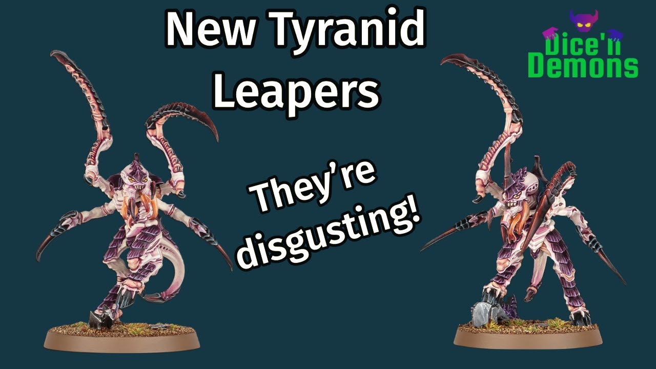 New Tyranids for Warhammer 40k - The von Ryan's Leapers! - YouTube