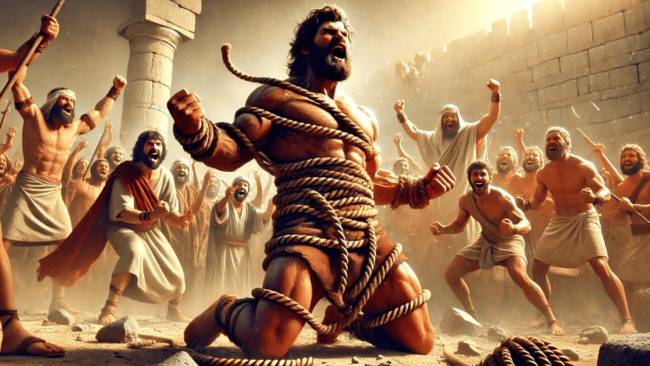 Why did the mighty warrior Samson betray God? - YouTube