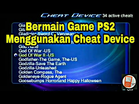 Bermain Game PS2 Menggunakan Cheat Device - YouTube