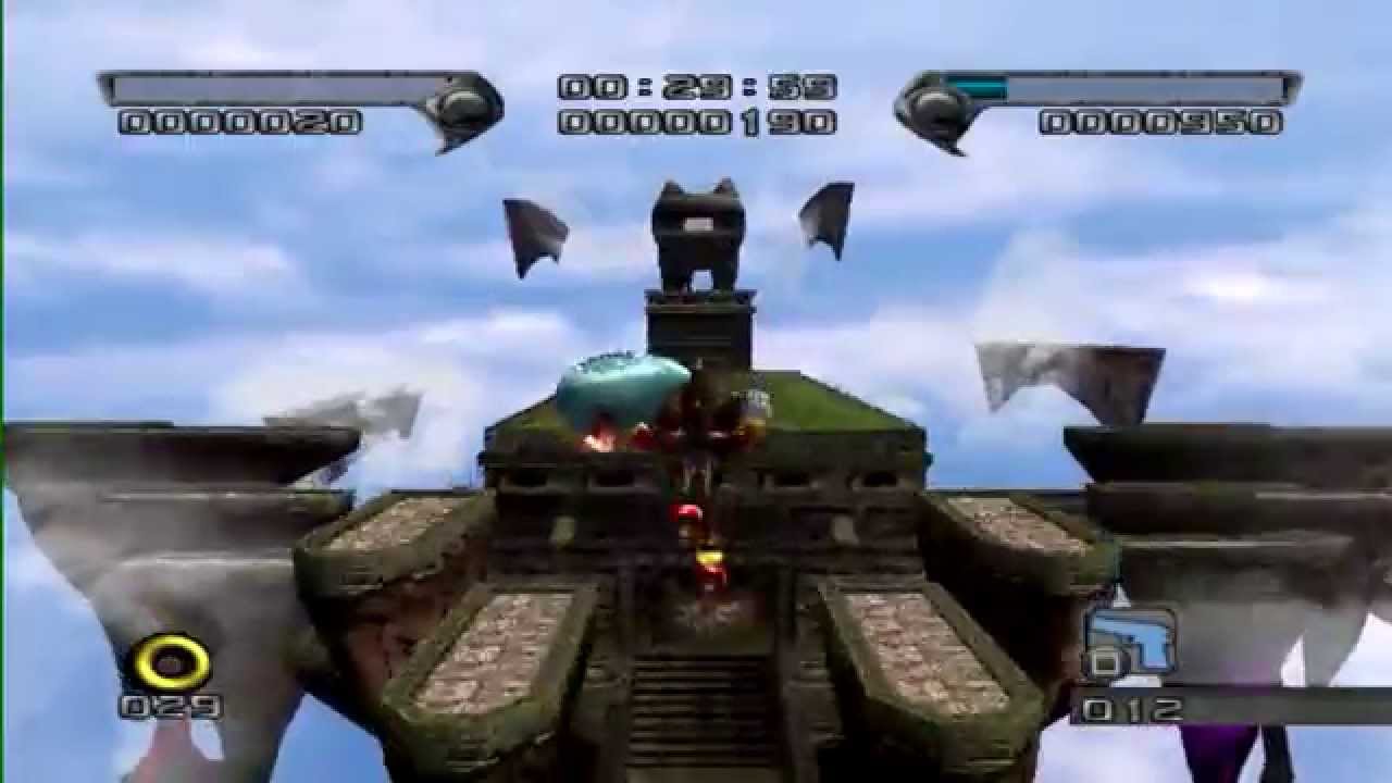 Shadow the hedgehog - Sky Troops + Chaos Control Glitch - YouTube