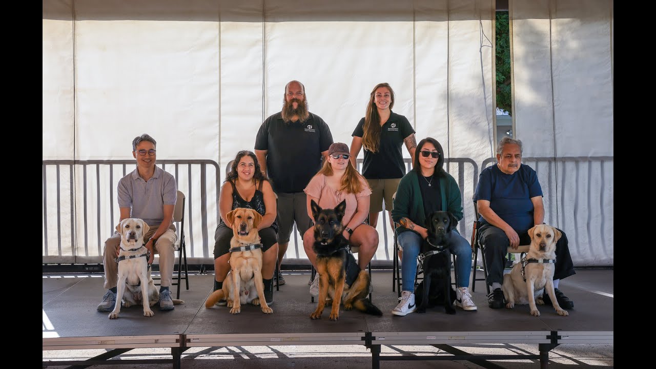 Guide Dog Class 421 Graduation - YouTube
