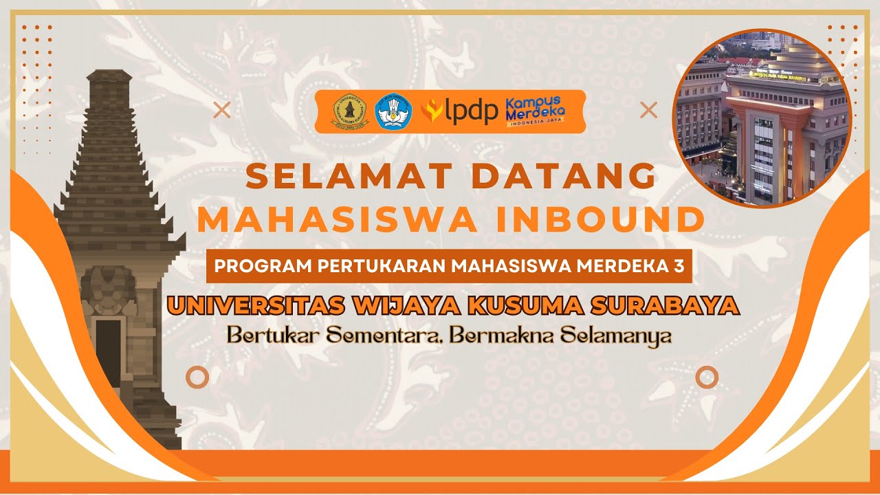 Mahasiswa Inbound - Program Pertukaran Mahasiswa Merdeka 3 - YouTube
