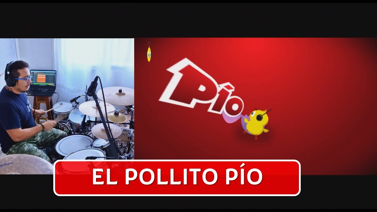 El pollito pío (Drum Cover) Alex Barceló - YouTube
