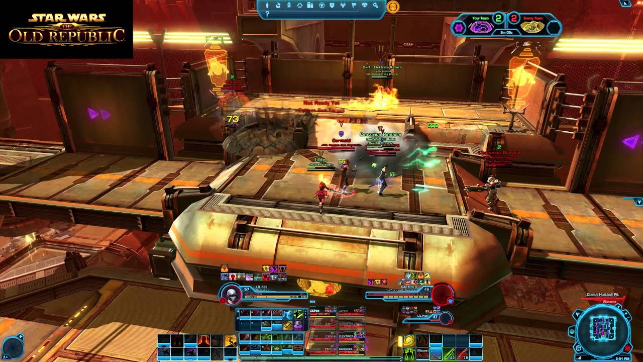 SWTOR T3 M4 Mini PvP Operative Medicine 2015 05 30 4/6 Quesh Huttball ...