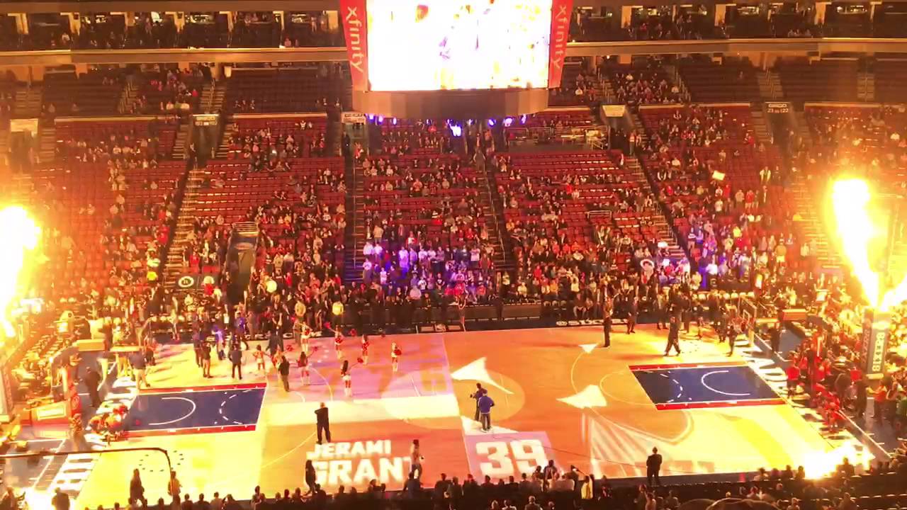 NBA Basketball 선수 소개 클라스 지림/오짐 ! (Best Stadium Show) - YouTube