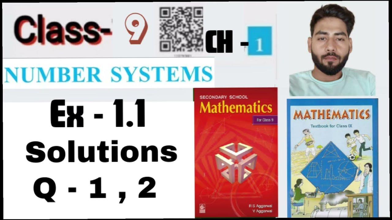 Class 9 Maths New NCERT | Chapter-1 Number System| Exercise 1.1 Q-1,2 Solutions @YellowMaths ...