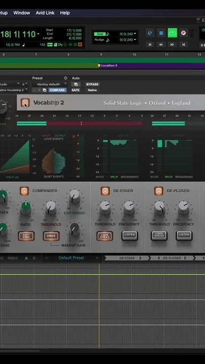 Ssl Vocalstrip On Lead Vocal Mixing Vocal Tutorial Youtube
