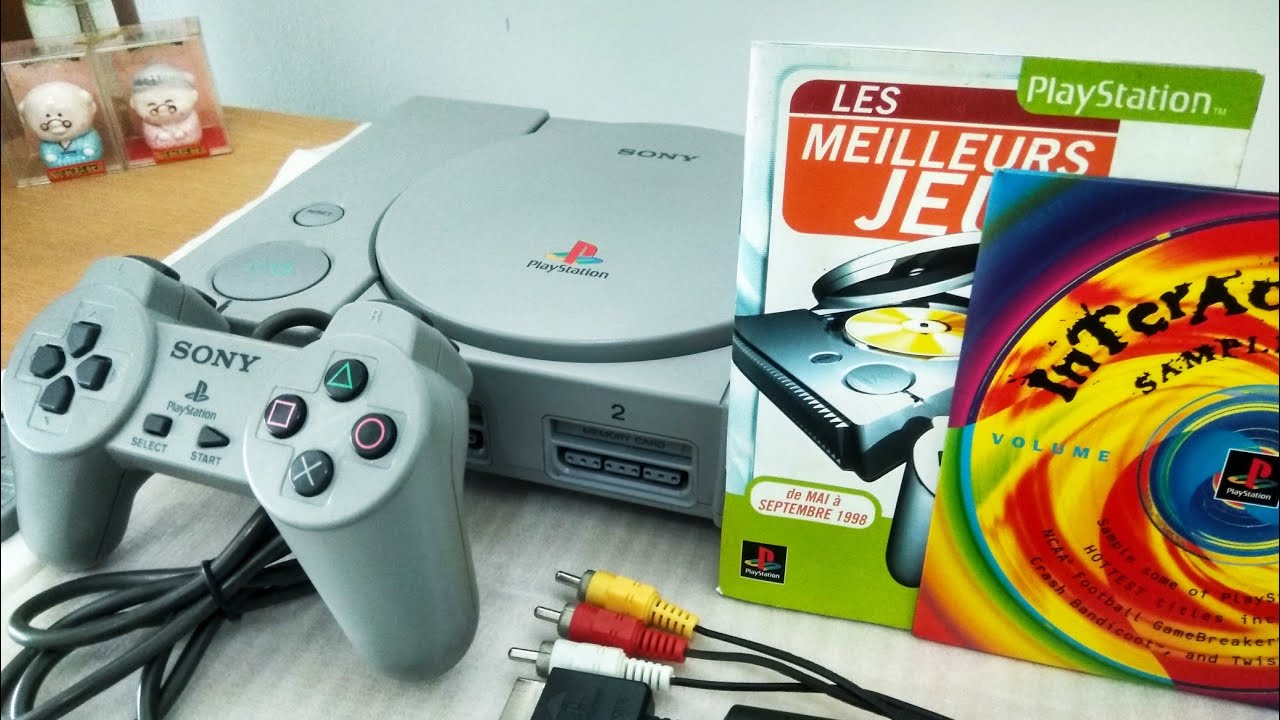 Unwrapping Playstation Ps1 + Demo Gameplay - YouTube