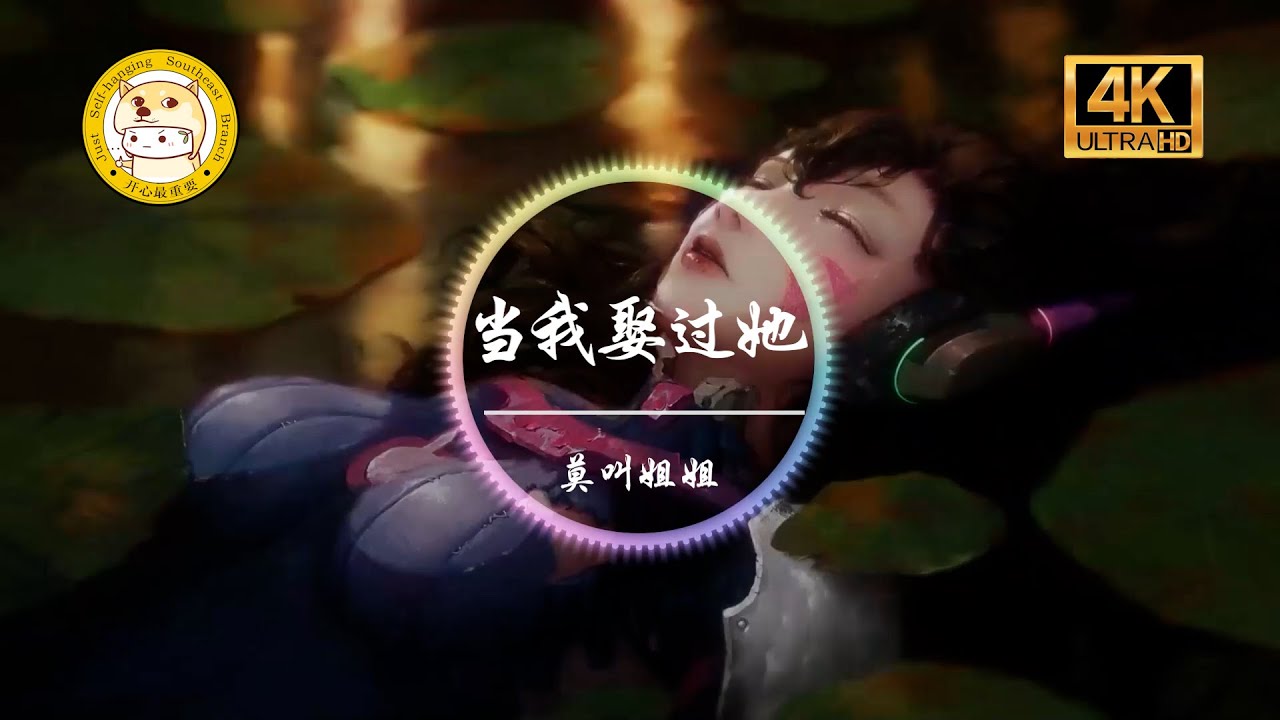 莫叫姐姐《当我娶过她》4k画质「我睡过她的房间 喝过她的水 吃过她的剩饭 见过她的美」动态歌词版 Youtube