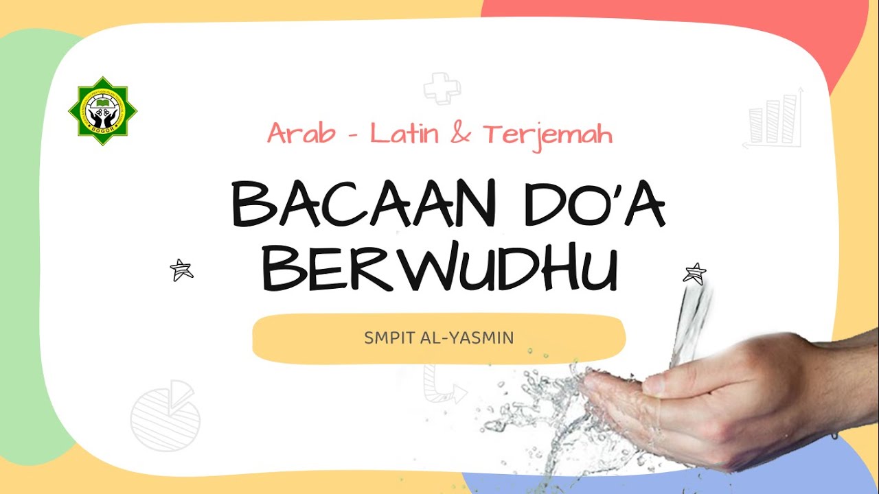 Doa Wudhu Lengkap [ Arab Latin & Terjemah ] || Praktik Wudhu - YouTube