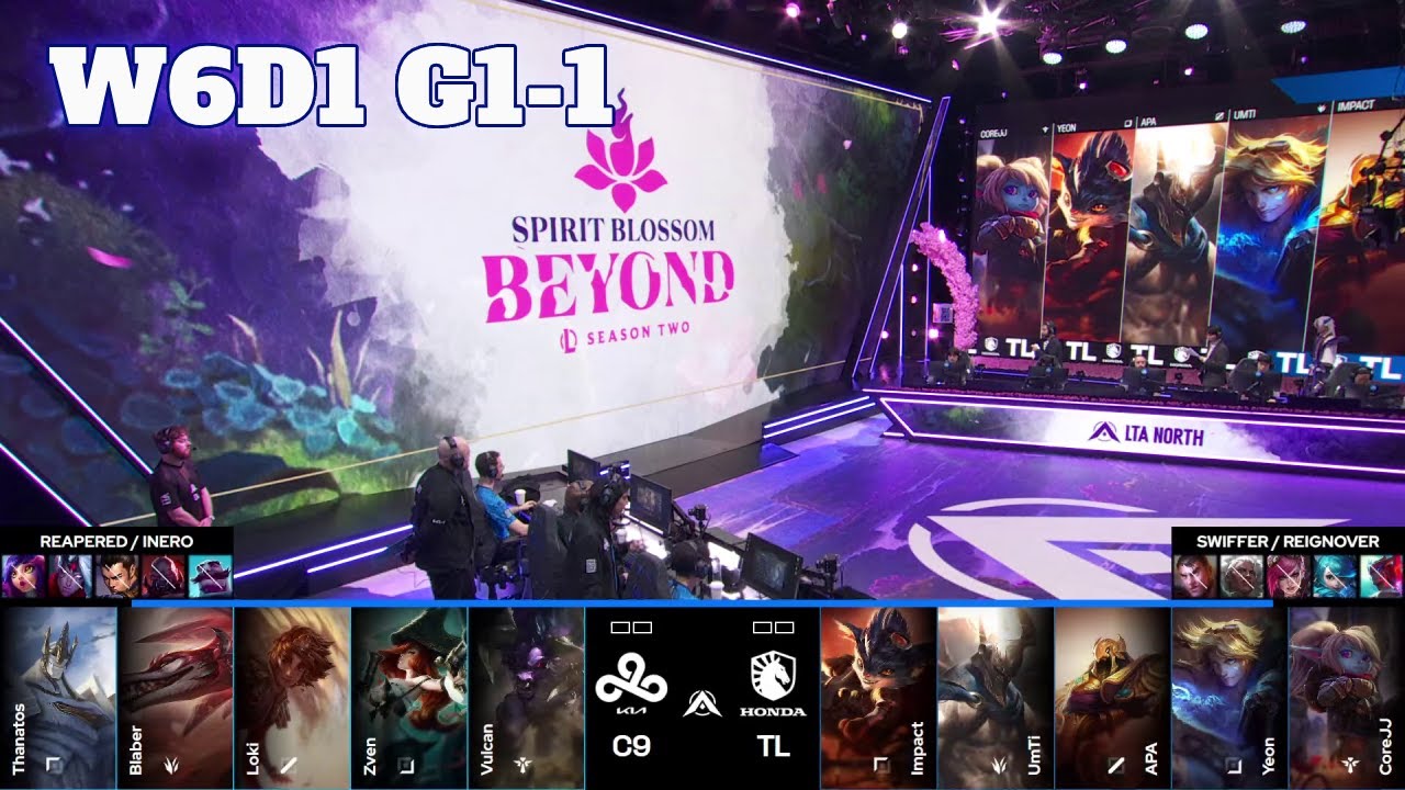 C9 vs TL - Game 1 | Week 6 Day 1 LTA Spring 2025 Split 2 | Cloud 9 vs ...