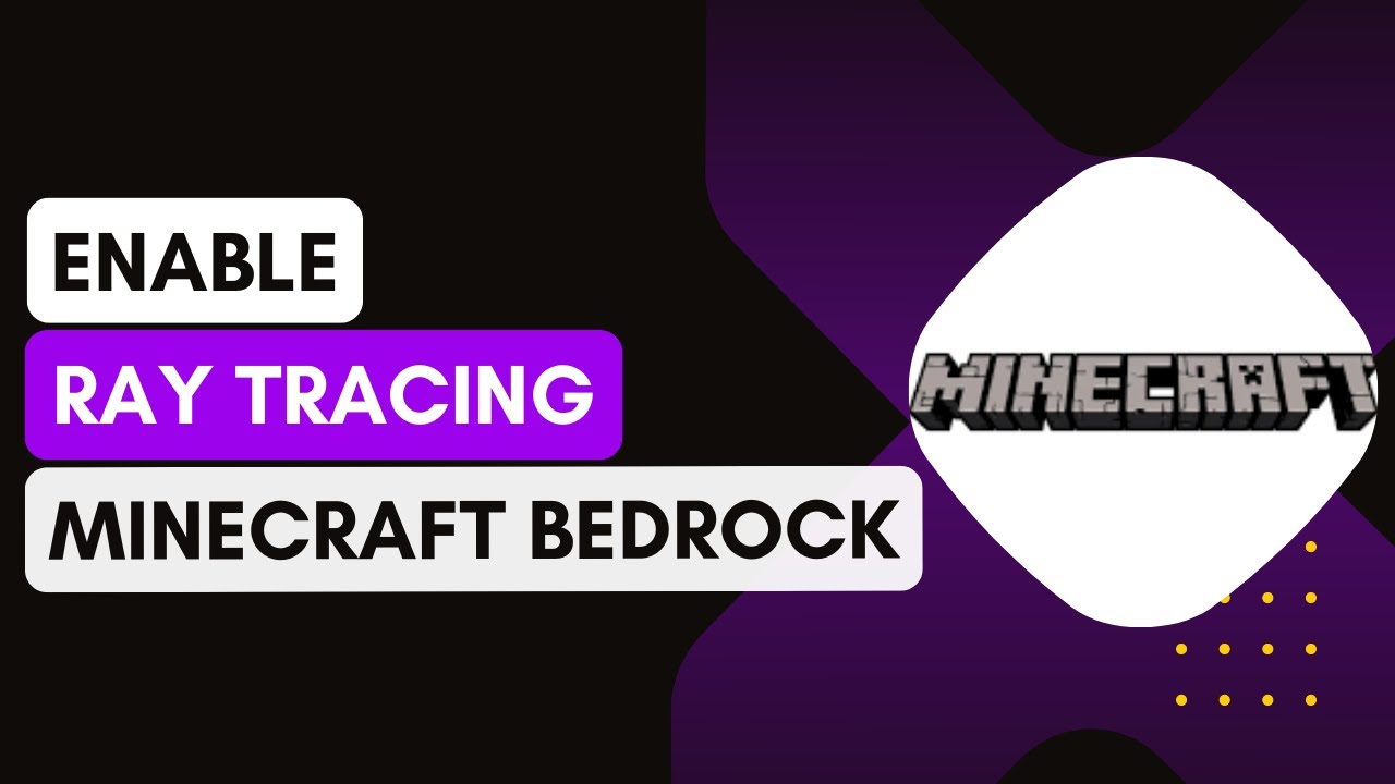 How To Enable Ray Tracing In Minecraft Bedrock 1.20 ! - YouTube