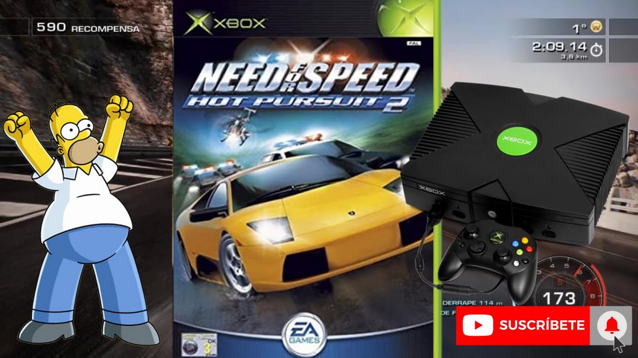 Need For Speed Hot Pursuit 2 XBOX Clásico - YouTube
