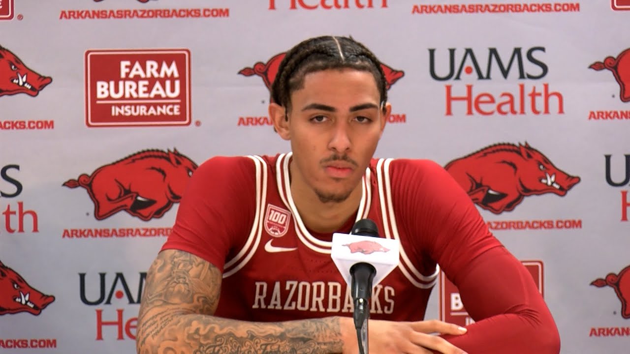 Jalen Graham speaks to win over Florida - YouTube