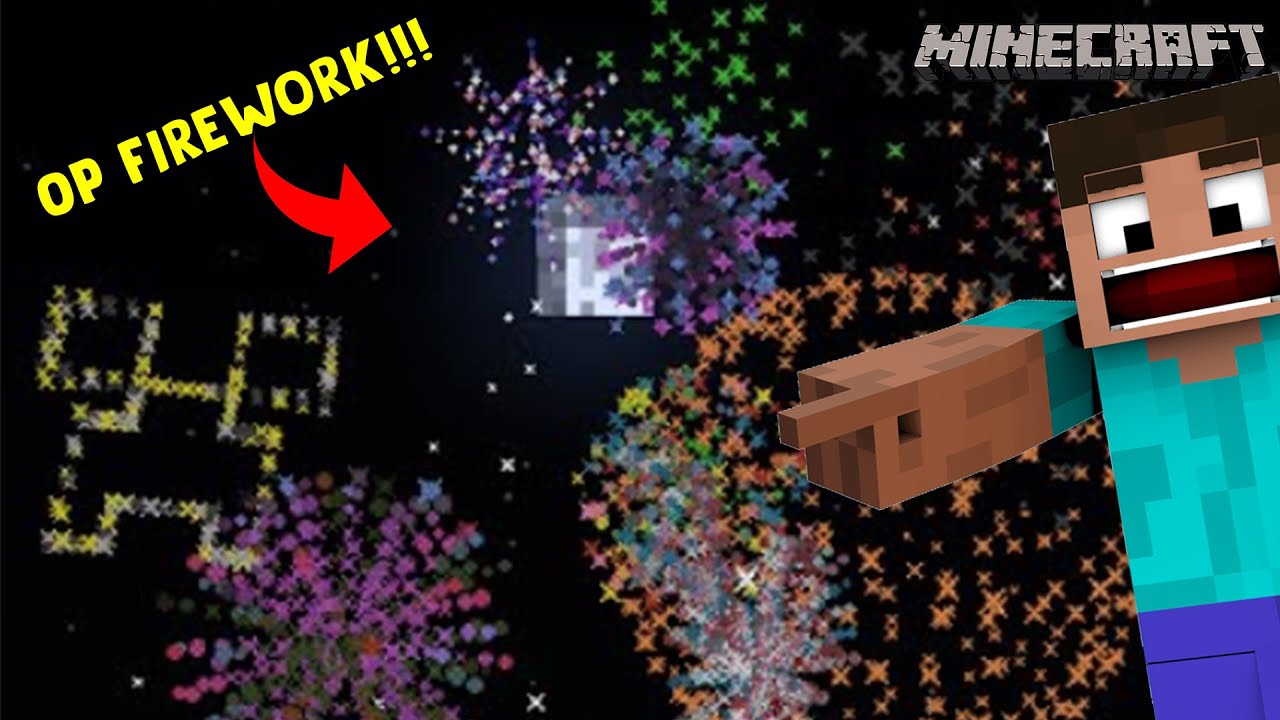 NEW FIREWORKS for DIWALI in MINECRAFT - YouTube