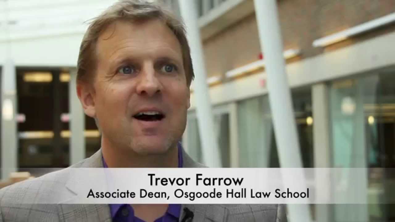 Professor Trevor Farrow, associate dean at Osgoode Hall Law school, on ...