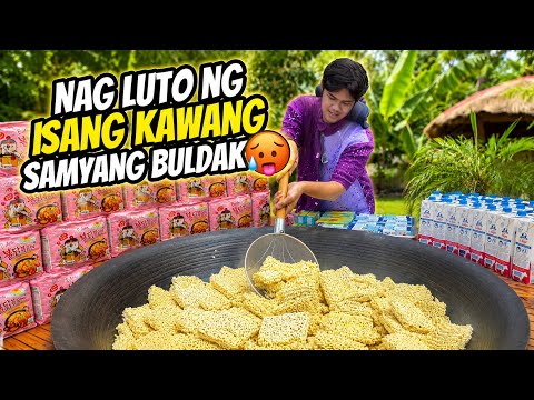 NAG LUTO AKO NG ISANG KAWANG SAMYANG BULDAK PARA IPAMIGAY|ALEXIS VINES