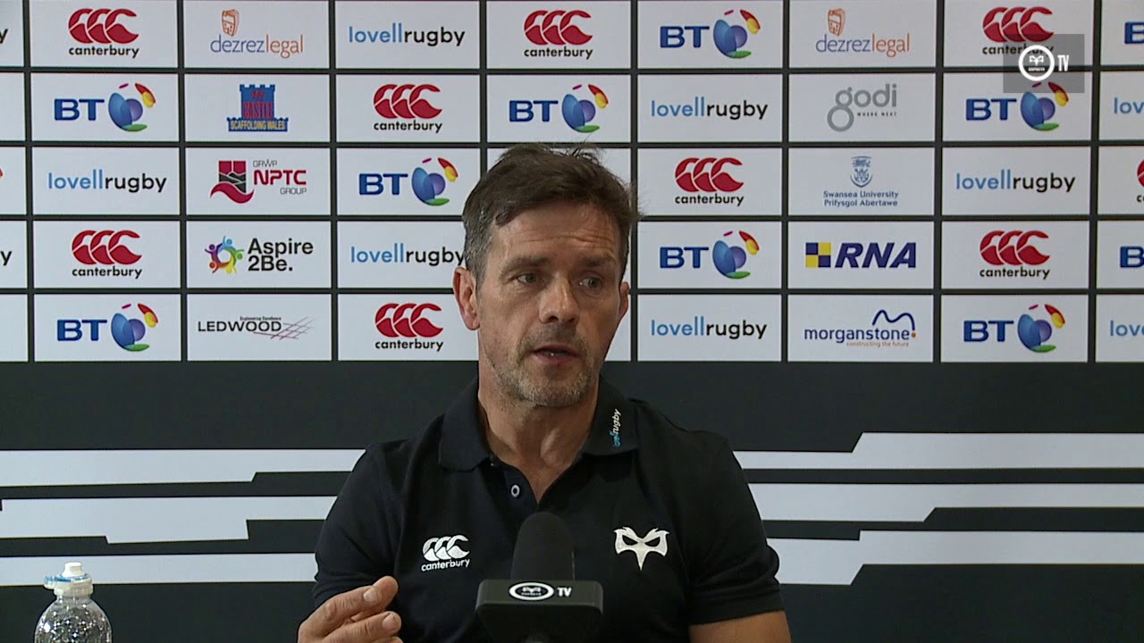 Allen Clarke Pre Glasgow Away Pro14 Press September 2017 - YouTube