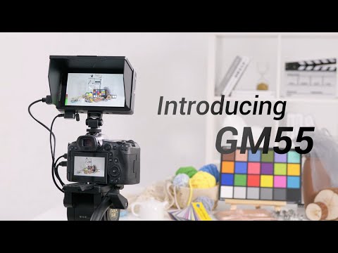 Godox: Introducing On-Camera Monitor-GM55 - YouTube