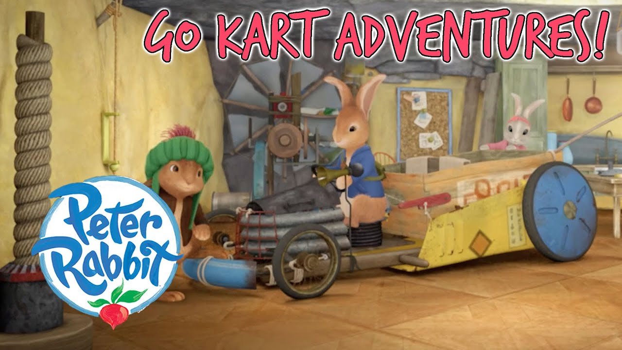 @OfficialPeterRabbit - Go Kart Adventures! | Cartoons for Kids - YouTube