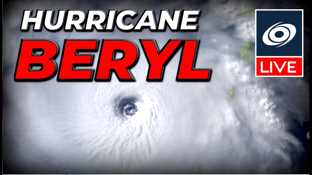 Hurricane Beryl continues its Rampage - Live Coverage - YouTube