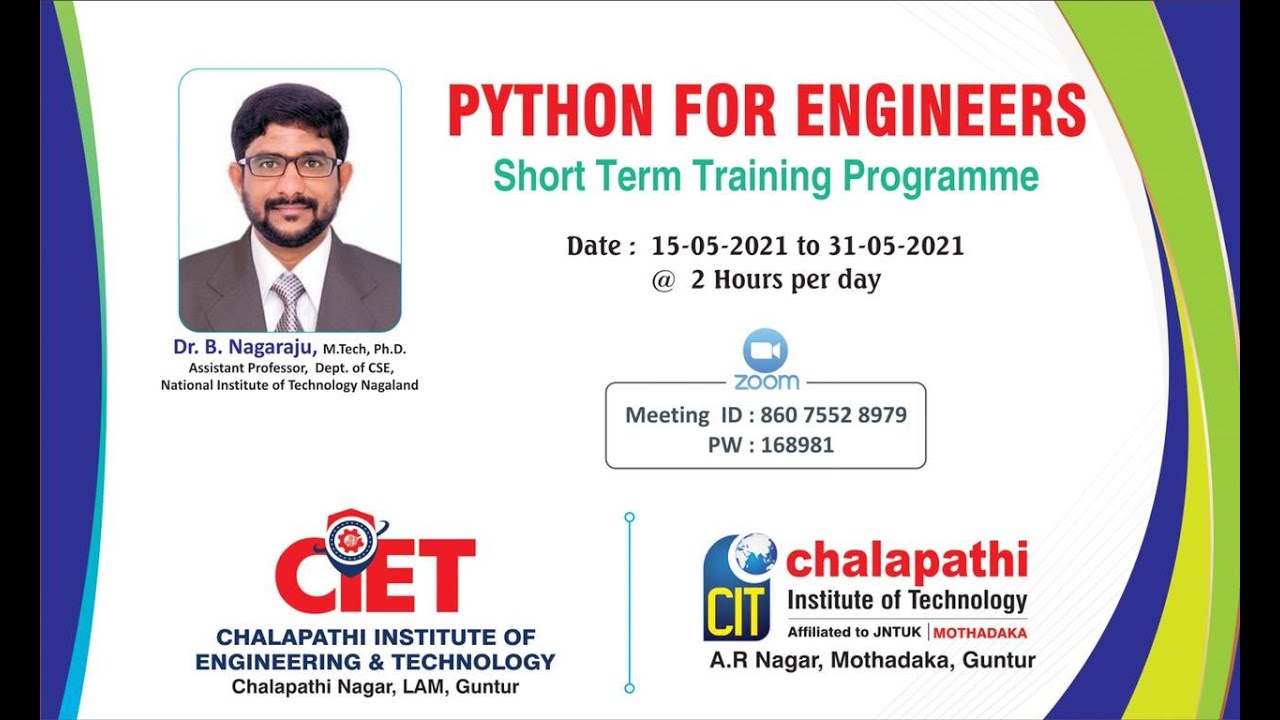 Python For Engineers Day 1 Youtube