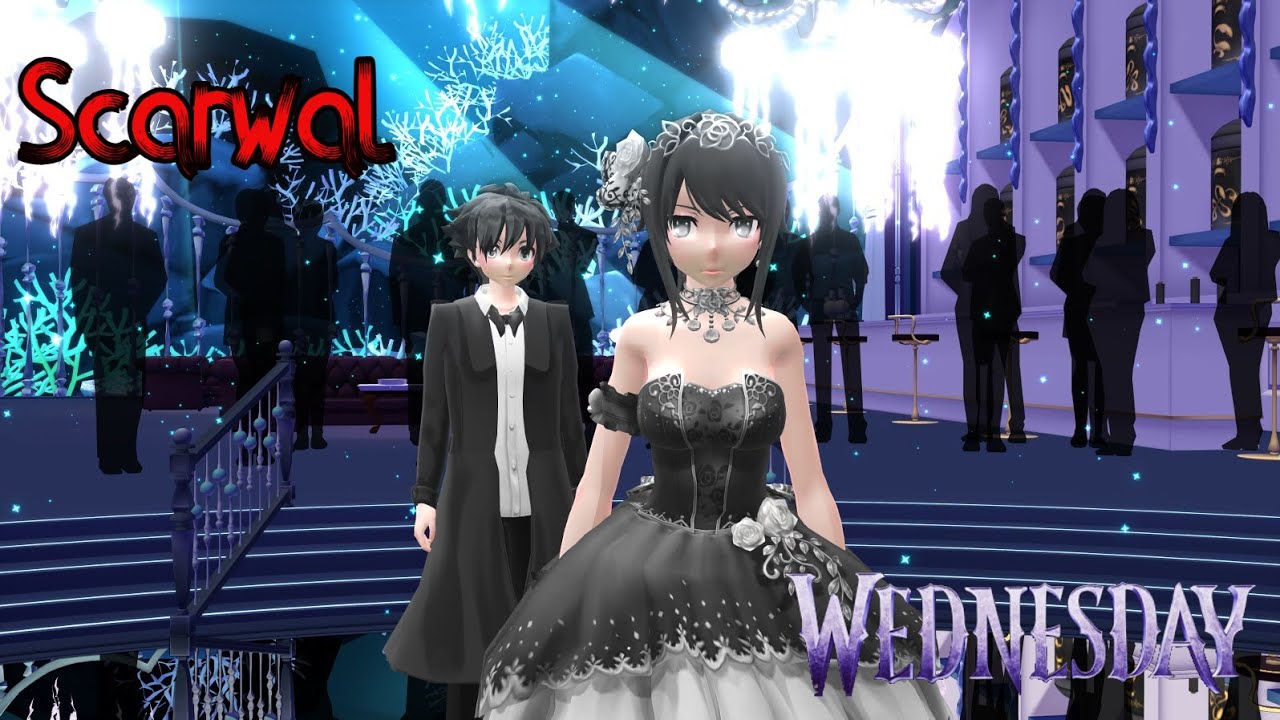 MMD- Wednesday Dance Scene -Yandere Simulator - YouTube