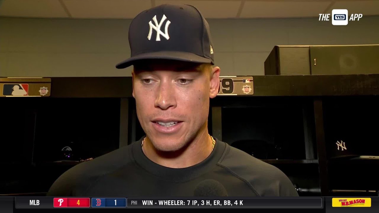 Aaron Judge on his recent success - YouTube