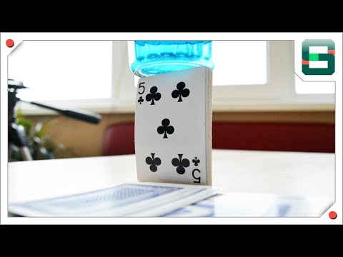 Левитация стакана с водой