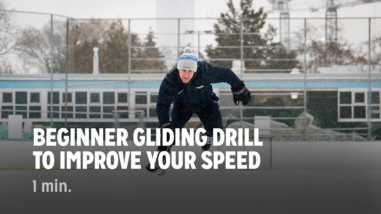 Beginner Gliding Drill To Improve Your Speed - YouTube