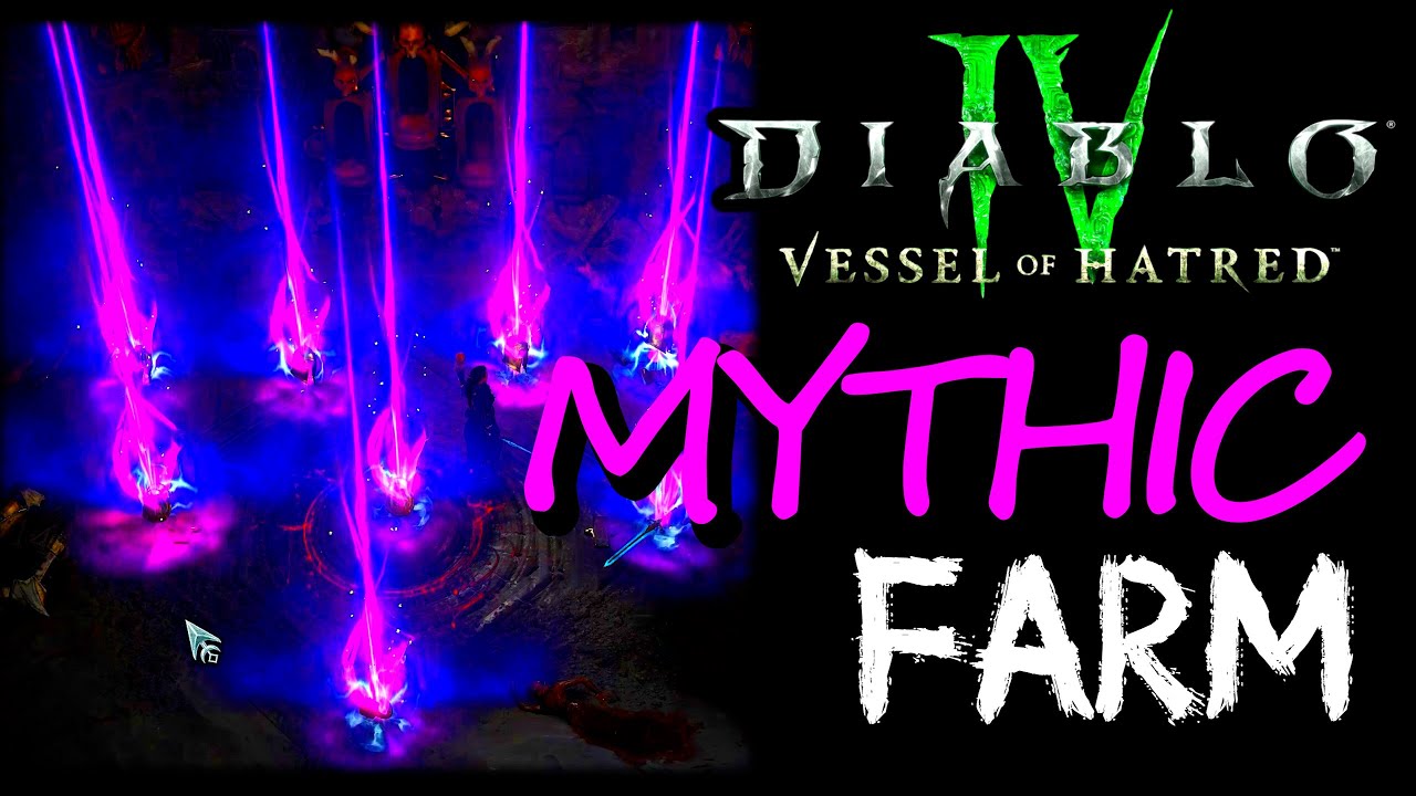 How to Farm Mythic Uniques & Resplendent Sparks in Vessel of Hatred - Full Guide - Diablo 4 ...