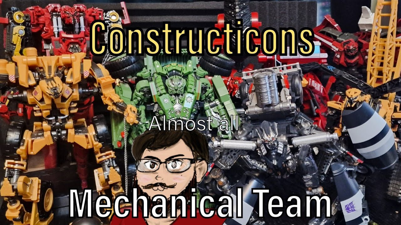 Reviewing (Almost) all the Mechanical Team Constructicons! - YouTube