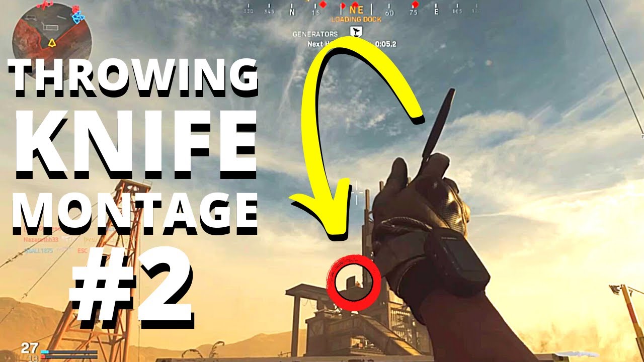 Call Of Duty Throwing Knife Montage #2 (Modern Warfare) - YouTube