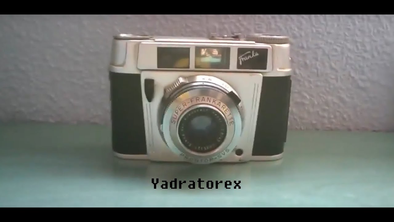 Franka | Vintage lomo camera from West Germany - YouTube