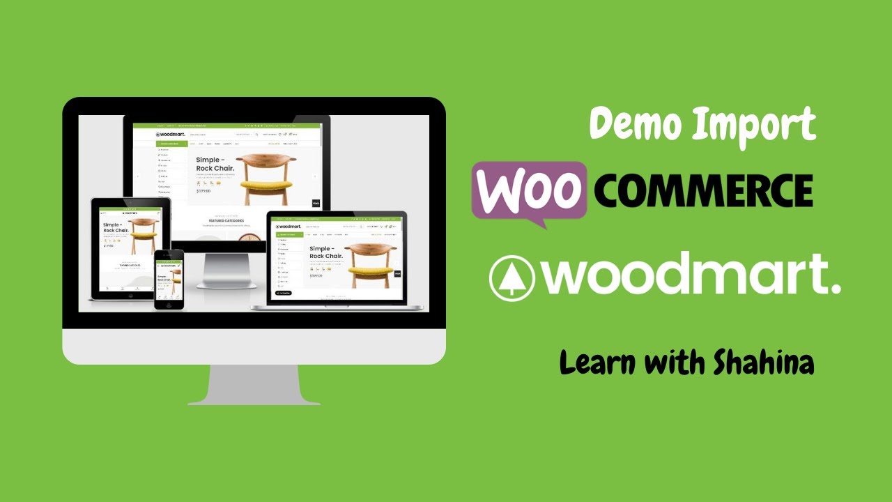 How to install woodmart theme and import demo (Part-1) - YouTube