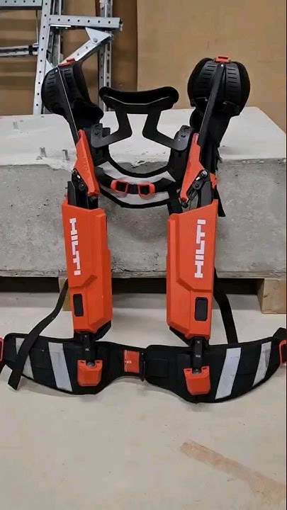 Экзоскелет от Hilti - YouTube