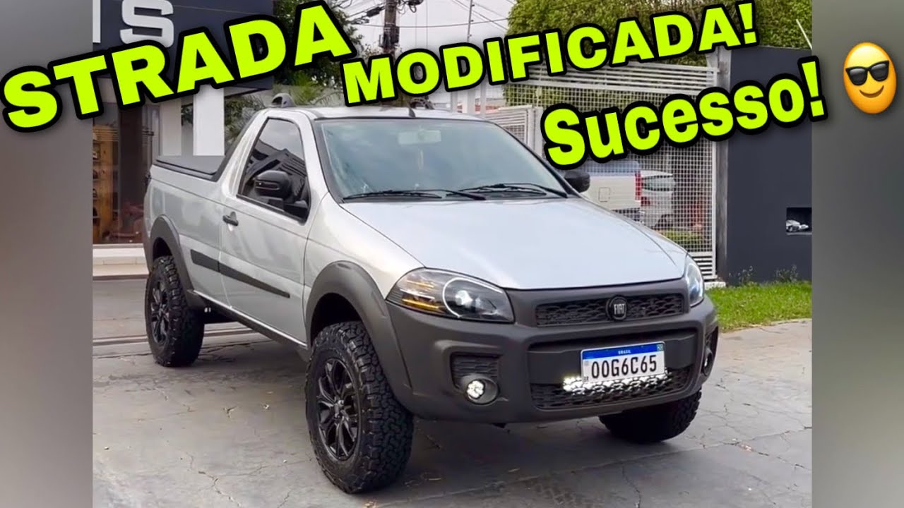 STRADA TODA MODIFICADA! Projetinho RAM 700 😎 - YouTube