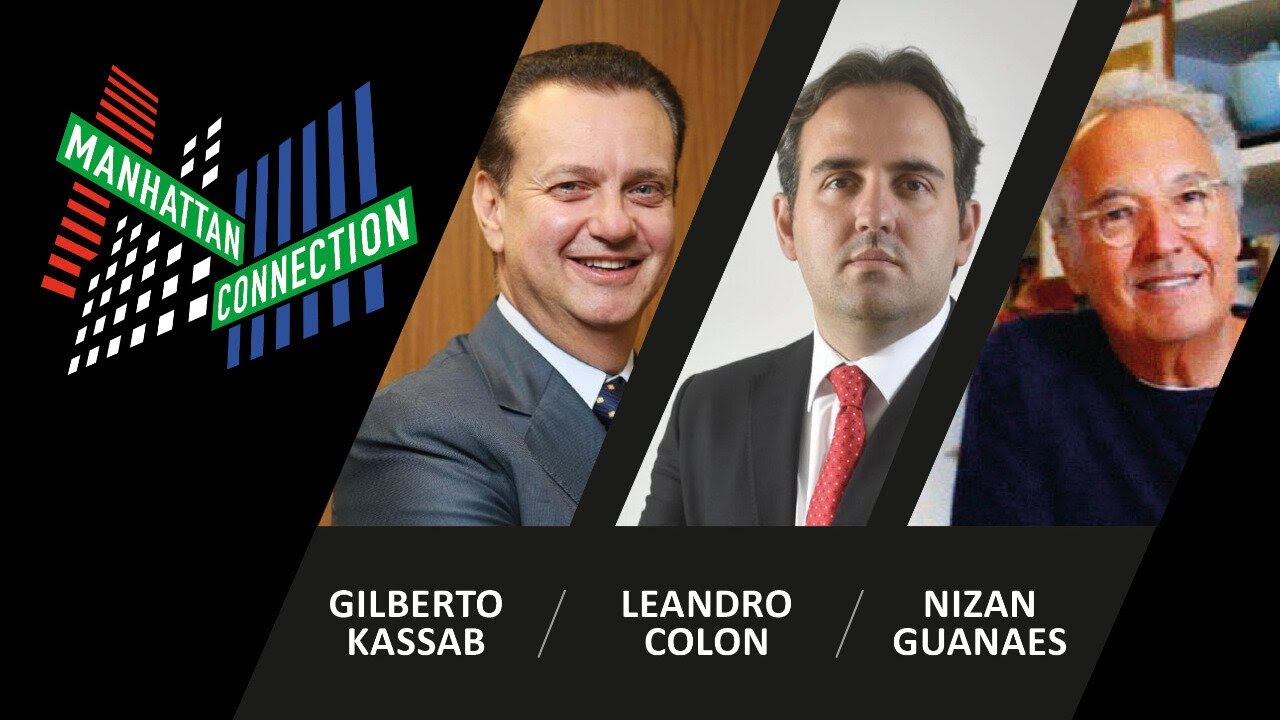 Manhattan Connection | Gilberto Kassab, Leandro Colon, e Nizan Guanaes ...