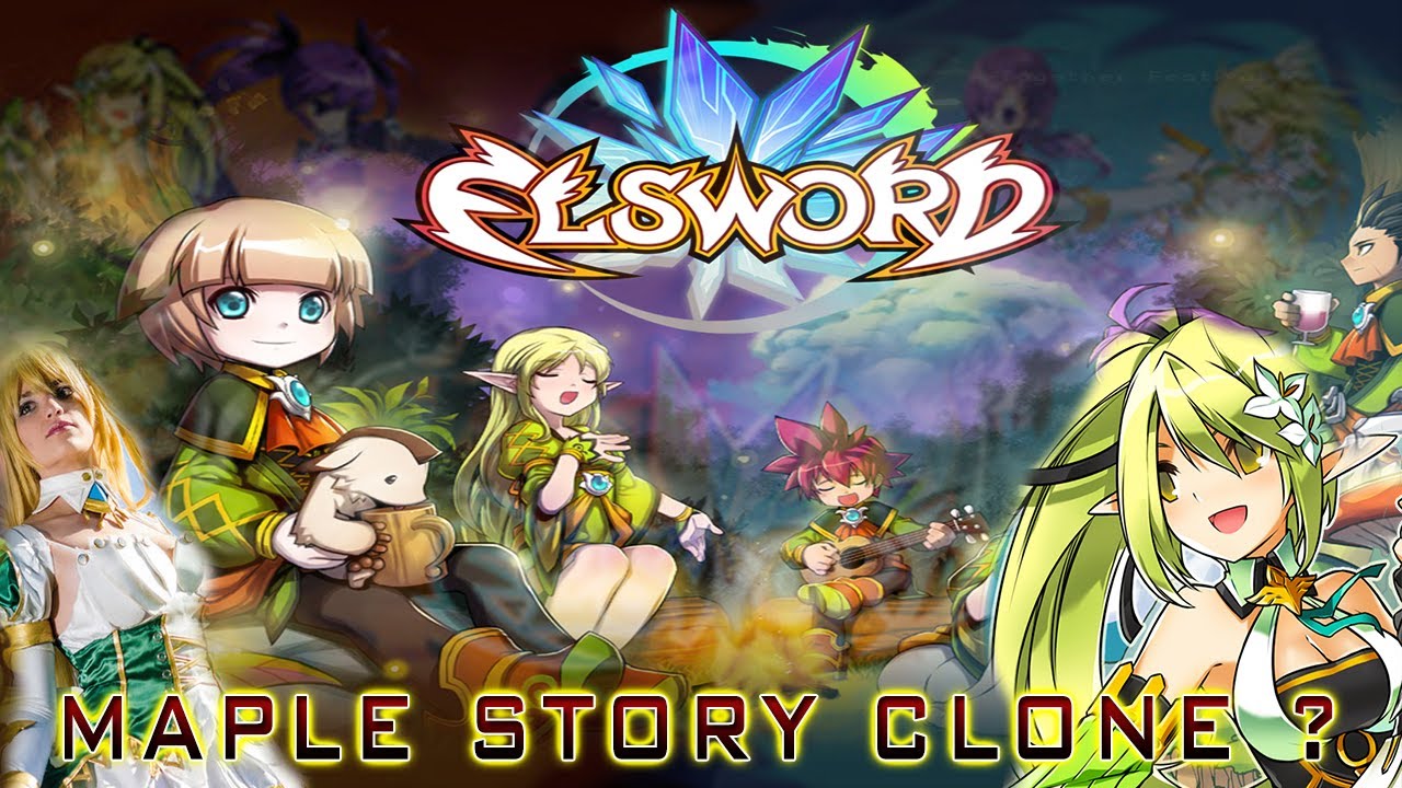 What is Elsword Online - First Look HD - Maple Story Clone ? - YouTube