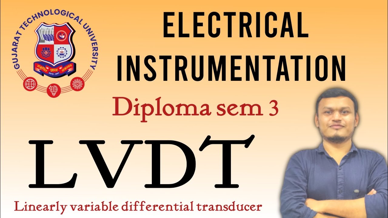 LVDT | Electrical instrumentation | gtu diploma sem 3 #gtudiploma #gtu ...