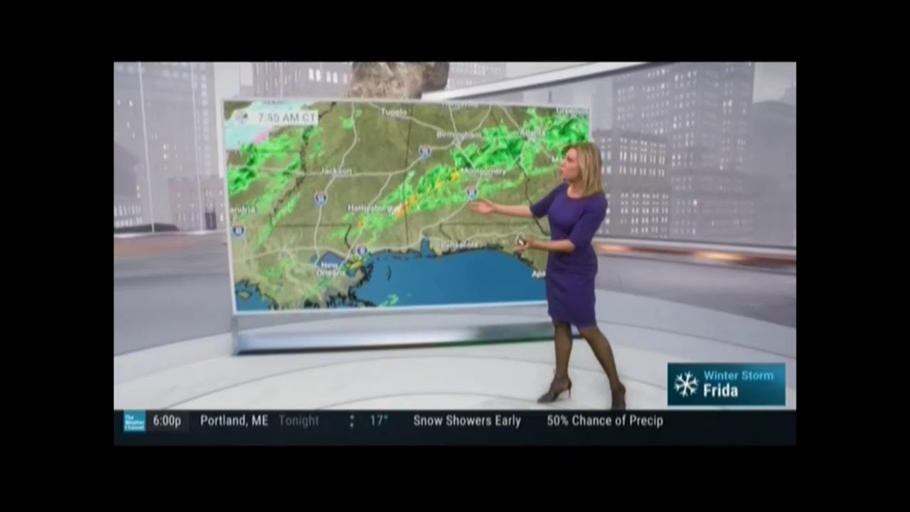 JACQUI JERAS THE WEATHER CHANNEL 1 2 22 - YouTube