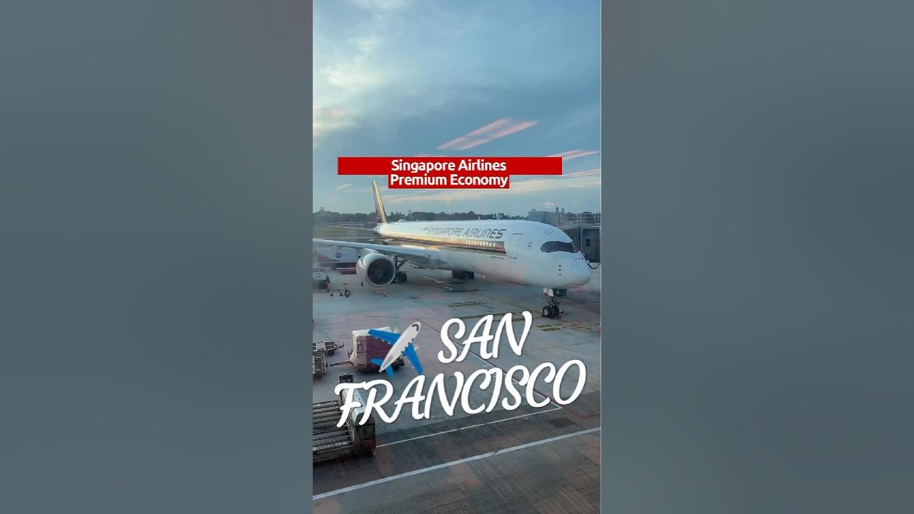 SIN to SFO Singapore Airlines Premium Economy Class [Mar 2024] - YouTube