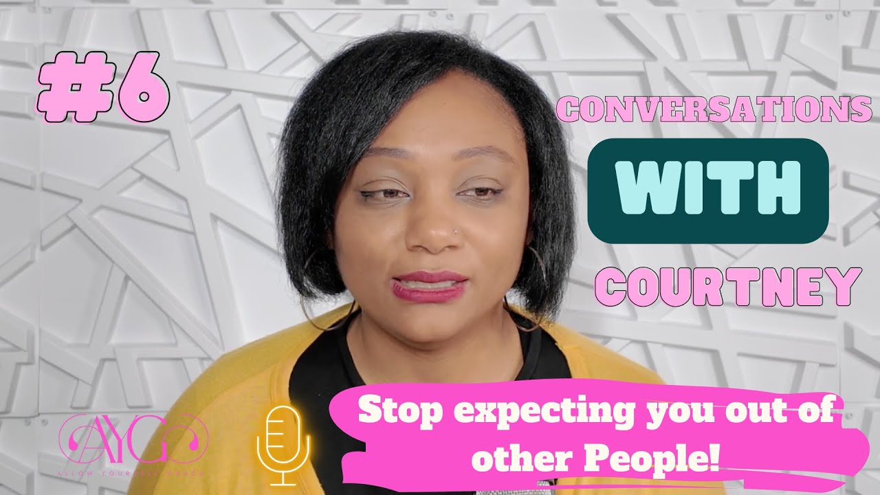 Stop expecting you out of other people? - YouTube