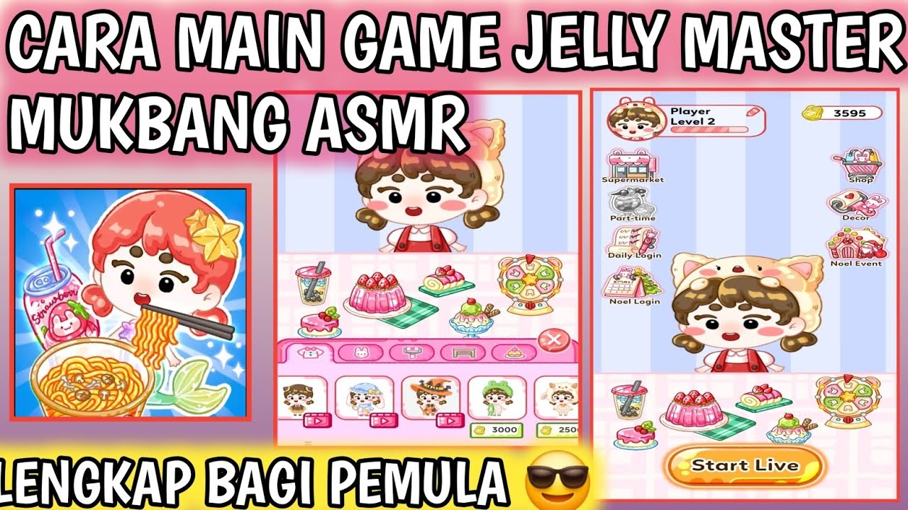 Cara Bermain Game Jelly Master || Cara Main Game Jelly Master Mukbang ...