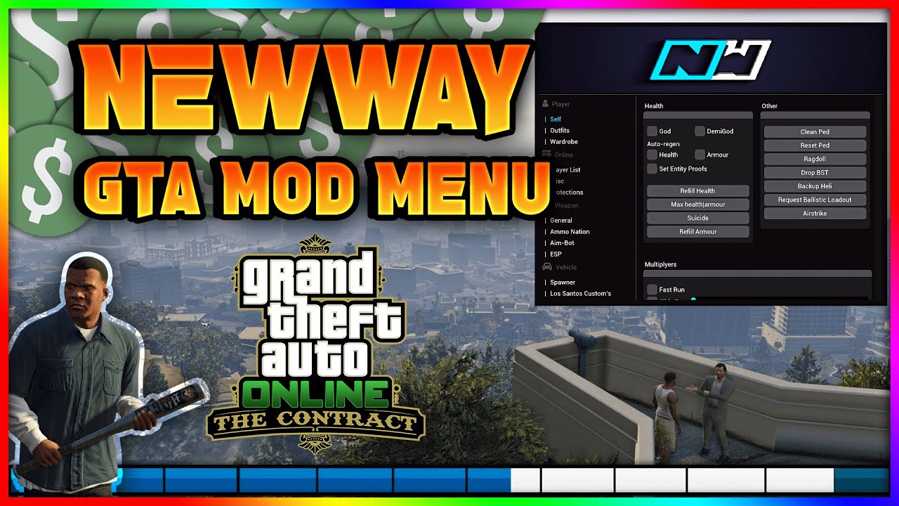 *GTAV* NewWay GTA V Mod Menu Showcase | Undetected GTA V Mod Menu ...
