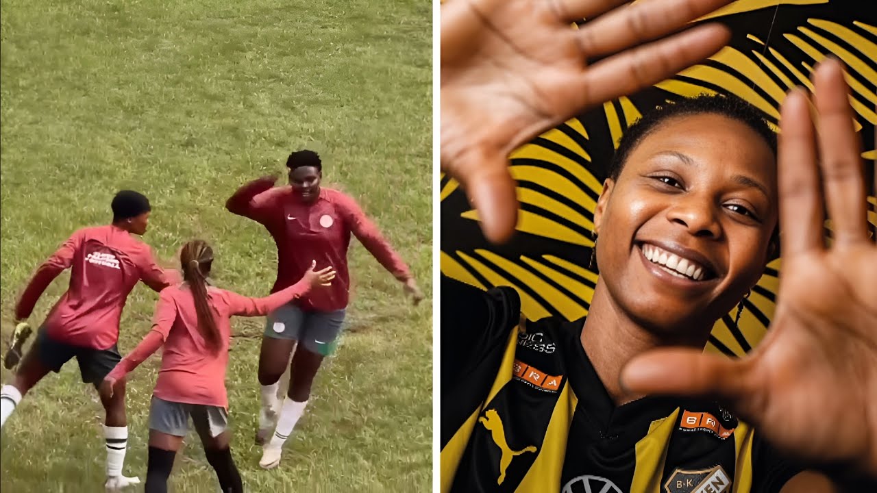 Falconets defeat NWFL club 👀 Halimatu Ayinde officially joins BK Hacken ...