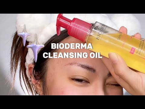 NEW BIODERMA CLEANSING OIL AD - YouTube