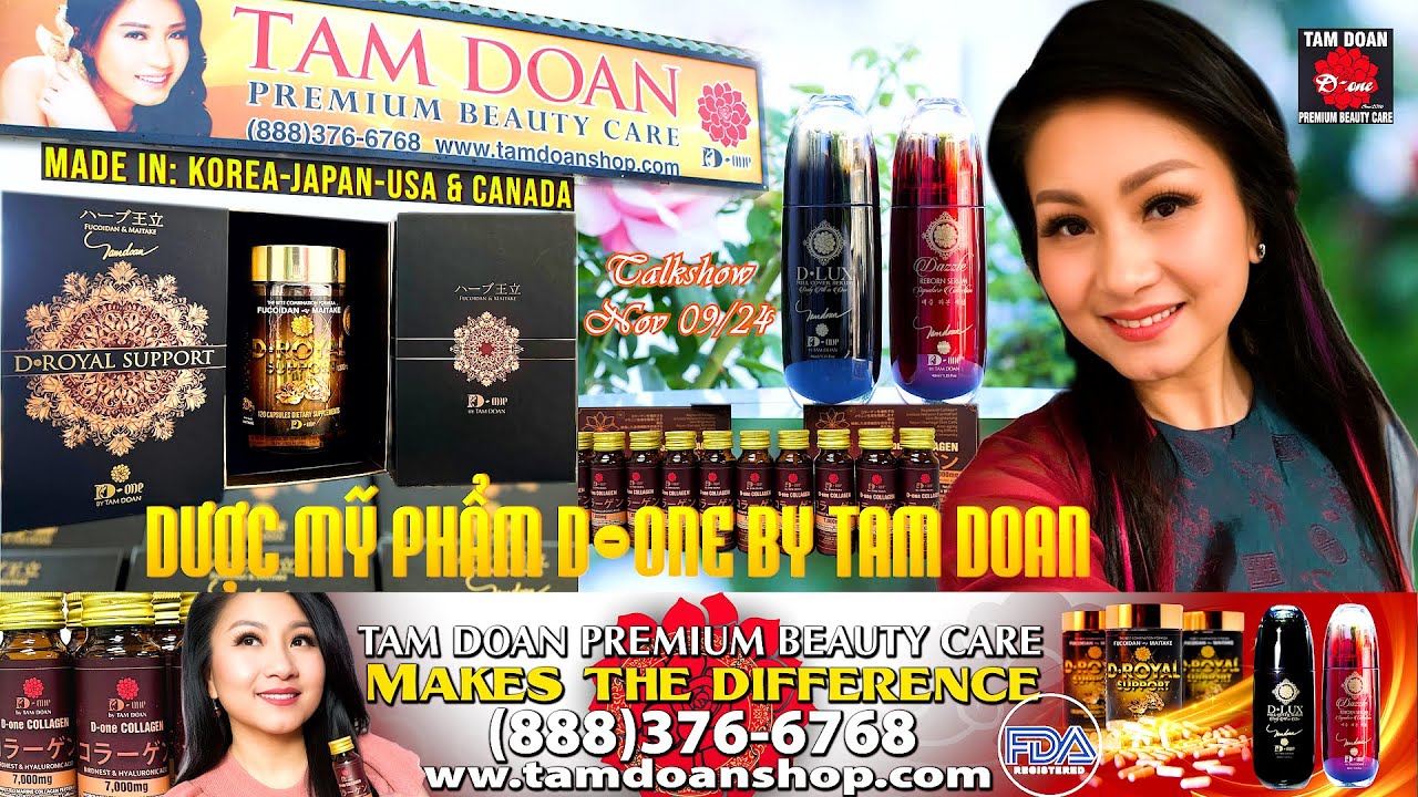 🌹TAM DOAN D-ONE Talkshow_6 min Nov 09/2024 - YouTube