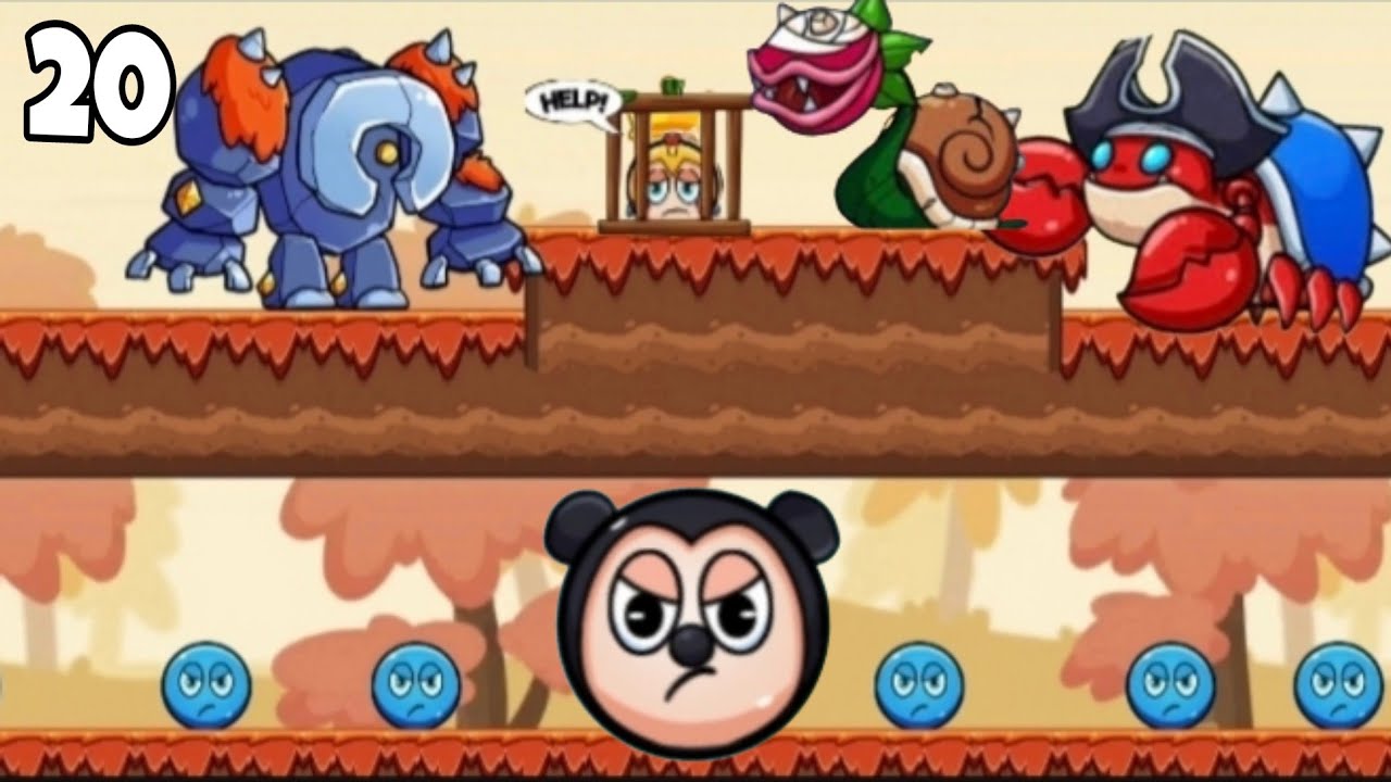 Ball V Red Boss Challenge Gameplay - All Boss Fight | MGIF | Android ...