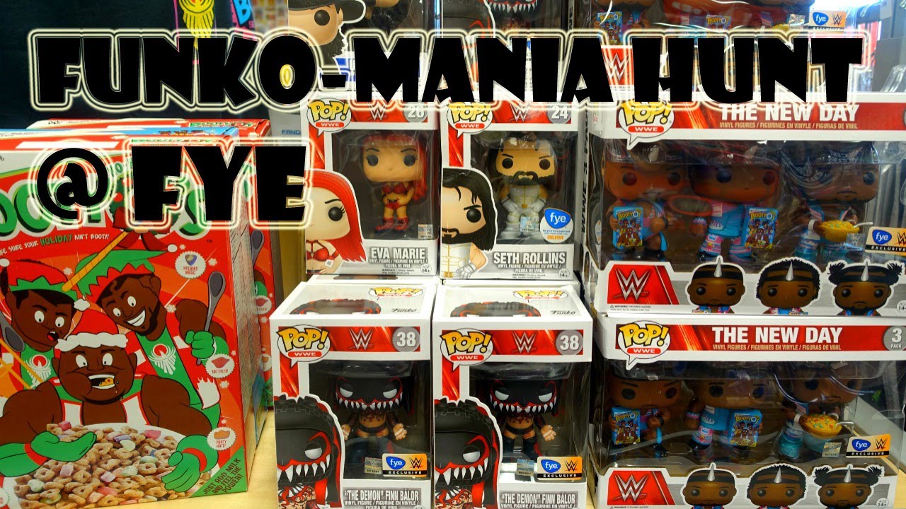 FUNKO-MANIA HUNT at FYE - YouTube